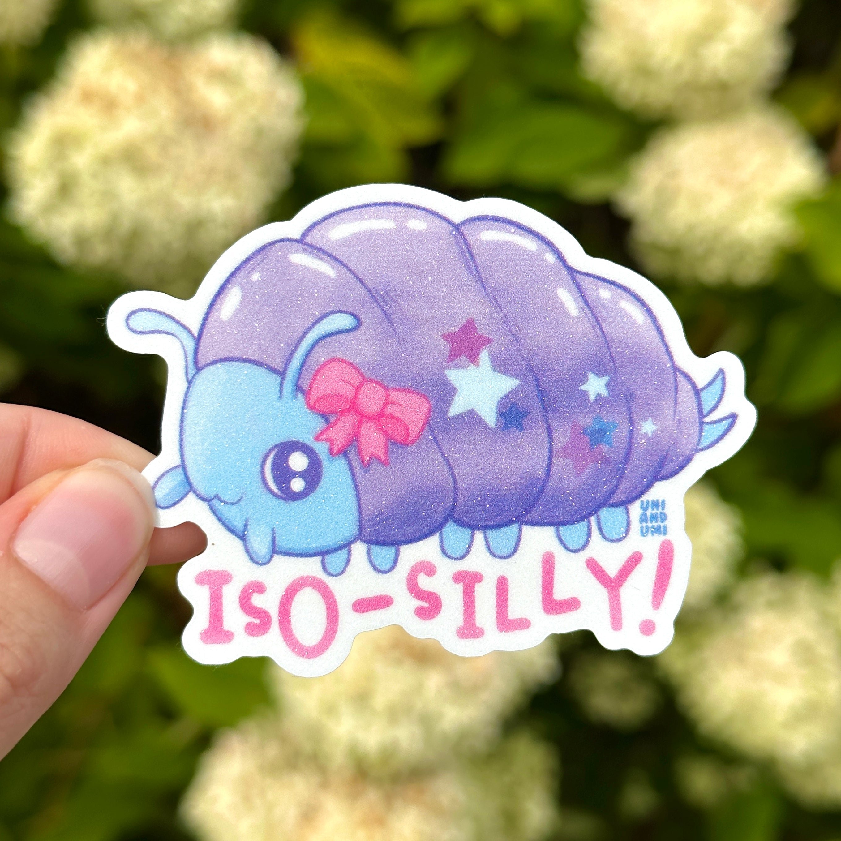 ISO-Silly Isopod Sticker – Uni & Umi